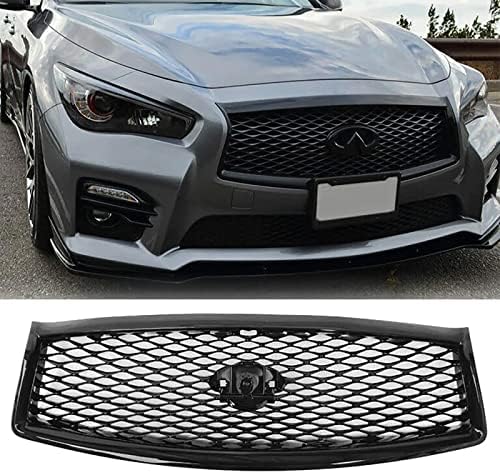 Amazon.com: YOUNGERCAR Q50 Grill for 2014-2017 INFINITI Q50 Grilles ...