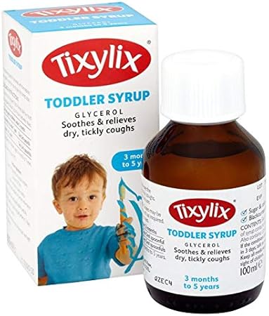 Tixylix Dry Cough Toddler Syrup, 100ml : Amazon.co.uk: Health ...
