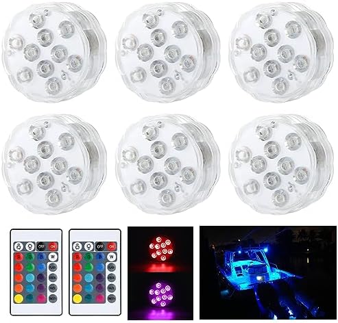 Amazon.com: SAVITA 6pcs Boat Lights Waterproof Led Fishing Boat Lights ...