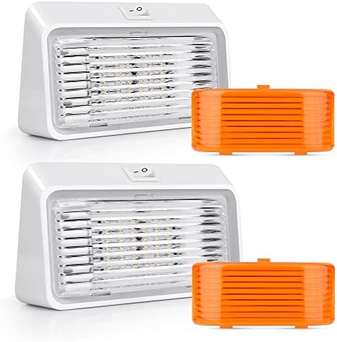 Kohree 2 Packs LED RV Exterior Porch Utility Light 12v RV Outside ...