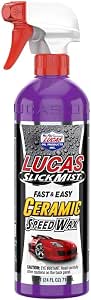Amazon.com: Lucas Slick Mist Ceramic Speed Wax 24 oz – SiO₂ Infused ...