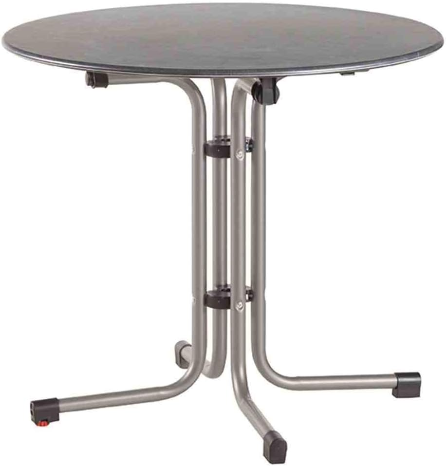 Siena Garden Slim Folding Table Silver : Amazon.co.uk: Garden