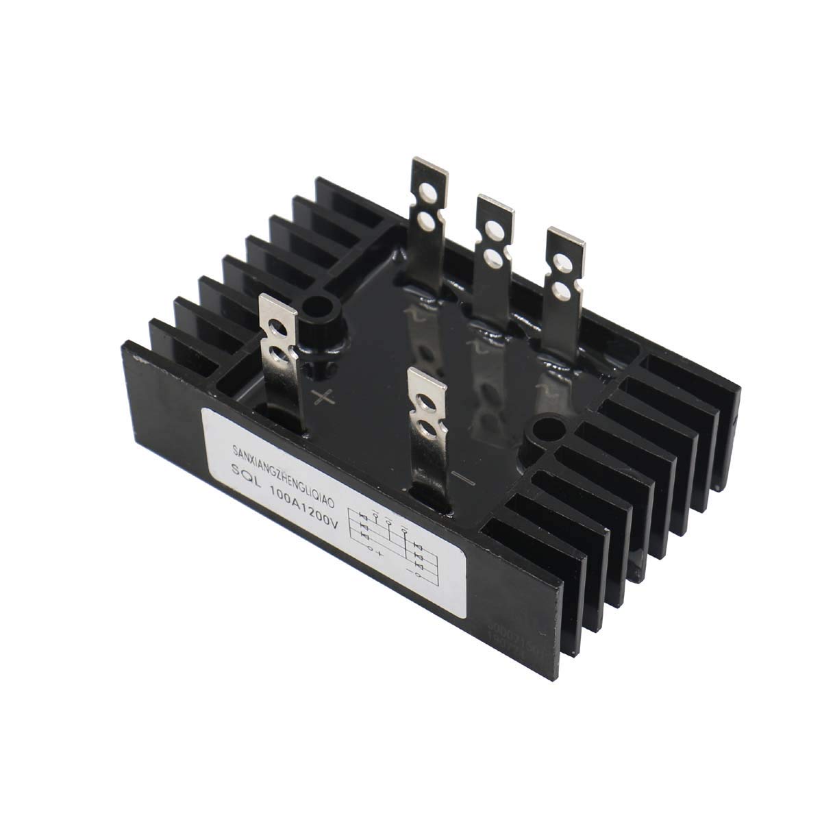 Snapklik.com : Heatsink Shape Bridge Rectifier SQL 100A 1200V 3 Phase ...