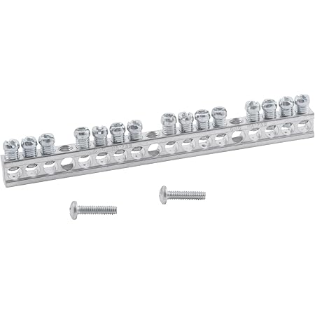 Square D - PK7GTACP 7 Terminal Ground Bar Kit - Grounding Bar For ...