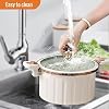Amazon.com: Non-stick Enamel Micro Pressure Cooker, 8L Large Capacity ...