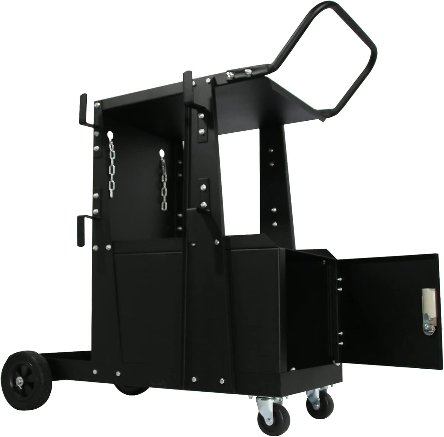RCIACRHT Welding Cart Heavy Duty Rolling Welder Carts with Wheels ...