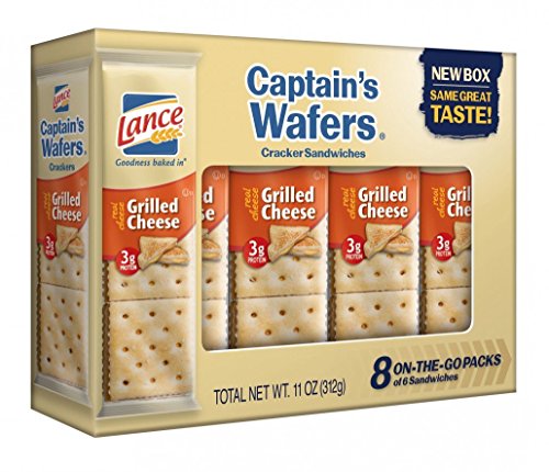 Snapklik.com : Lance Captains Wafers Crackers Grilled Cheese 8 Count