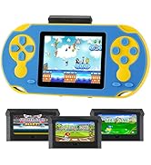 Amazon.com: 16 Bit Handheld Game for Kids, Video Game Player with Built ...