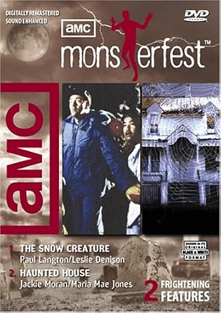 AMC Monsterfest: The Snow Creature/Haunted House [Import]: Amazon.ca ...