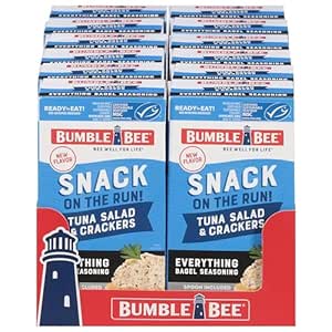 Amazon.com : Bumble Bee Snack On The Run Everything Bagel Seasoning ...