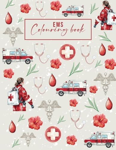 Amazon.com: EMS colouring book: perfect for all ages, 30 pages, 8.5x11 ...