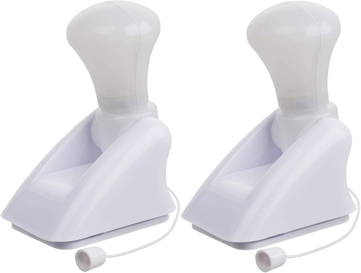 Shuwea 2 Pack Battery Operated Light Bulb, Stick-Up Battery Powered ...