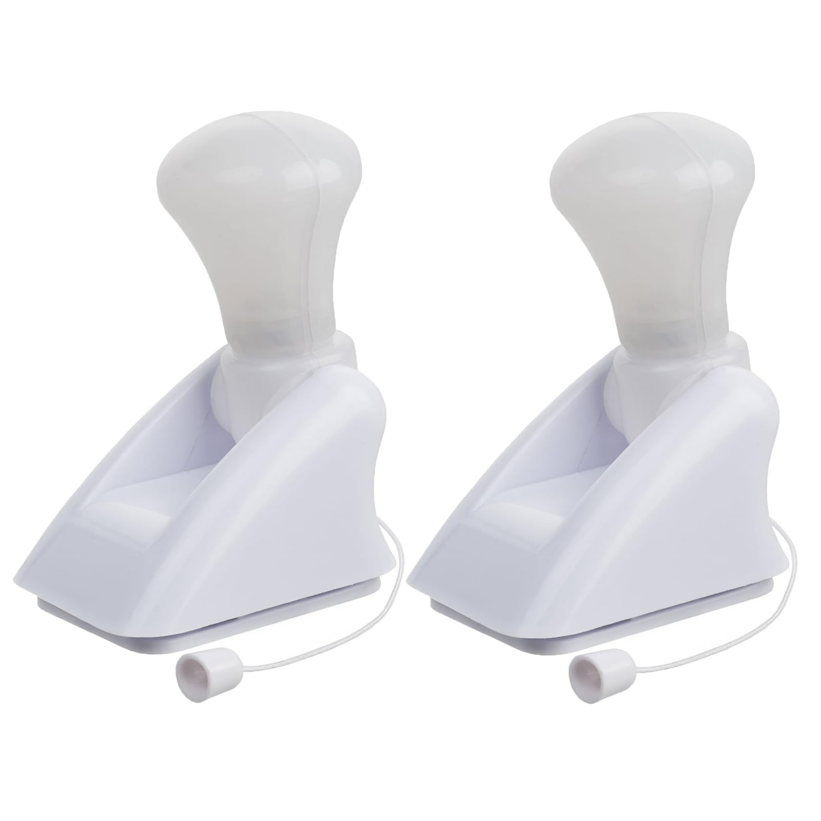 Shuwea 2 Pack Battery Operated Light Bulb, Stick-Up Battery Powered ...