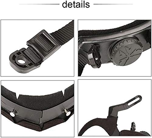 Gexgune Tactical Fast Helmet Adjustable Strap Hunting Wargame Helmet ...