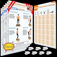 Whole Body Vibration Machine Guide Vibration Plate Workout Poster Set ...