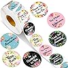 Amazon.com: 1000 Pcs Kudos Appreciation Stickers Retro You are Awesome ...