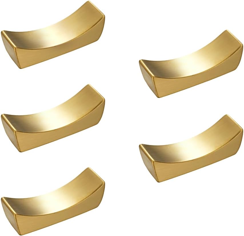 Amazon.com: OIULO Gold Chopstick Rest Stainless Steel 5 Pairs Knife ...