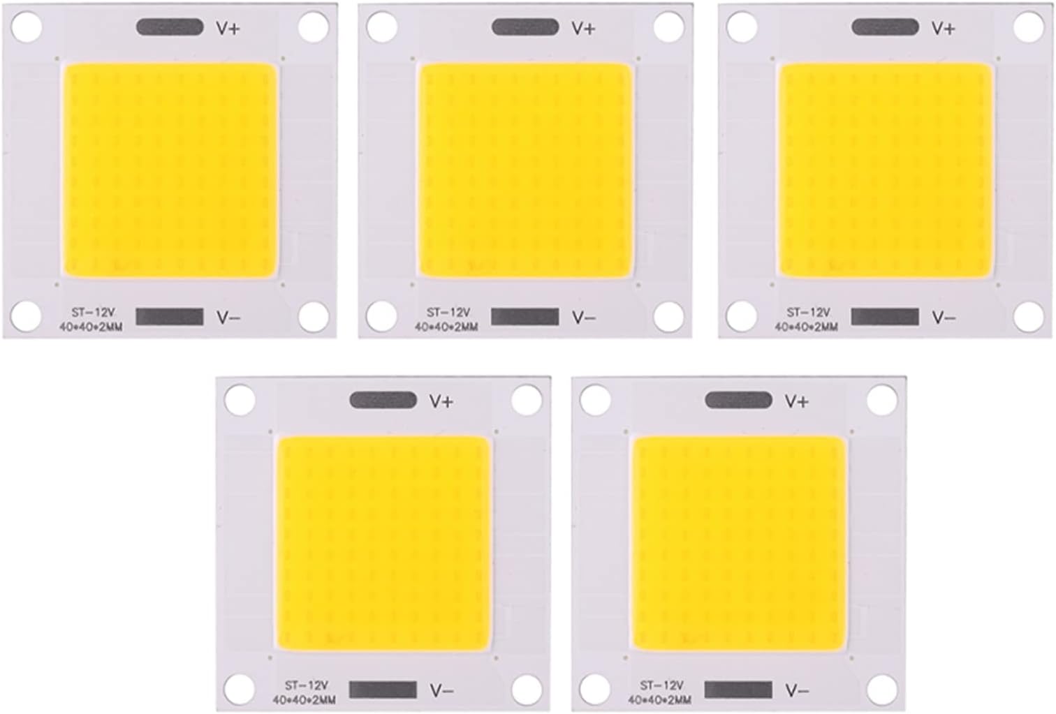 Amazon.com: Gavigain 5Pcs COB Chips,High Power Led Chip 50W Super ...