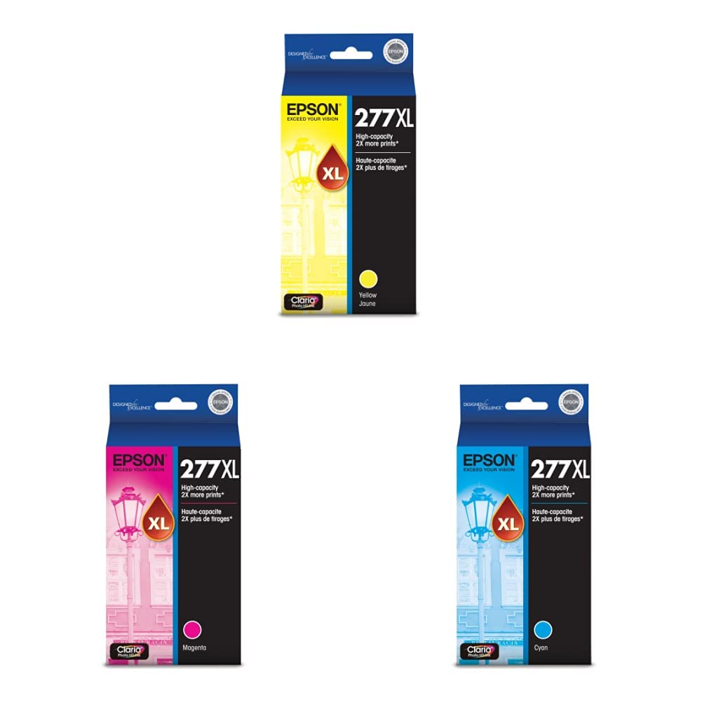 Amazon.com: Epson T277 Claria Photo HD -Ink High Capacity Yellow ...