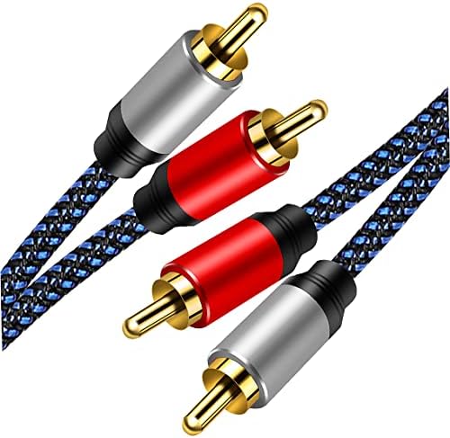 2RCA to 2RCA Cable, tunghey 2RCA Male to 2RCA Male Stereo Audio Cable ...