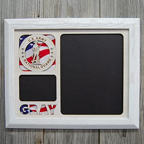 Amazon.com: US Army Picture Frame (11x14 Layout I - Holds 8x10 & 3.5x5 ...