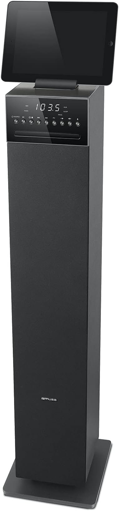Muse M-1350 BTC Bluetooth Lautsprecher Tower mit integriertem Subwoofer ...