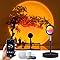 GY Sunset lamp 4 Colors Sunset Projection Lamp 5W Sunset Light for Home ...