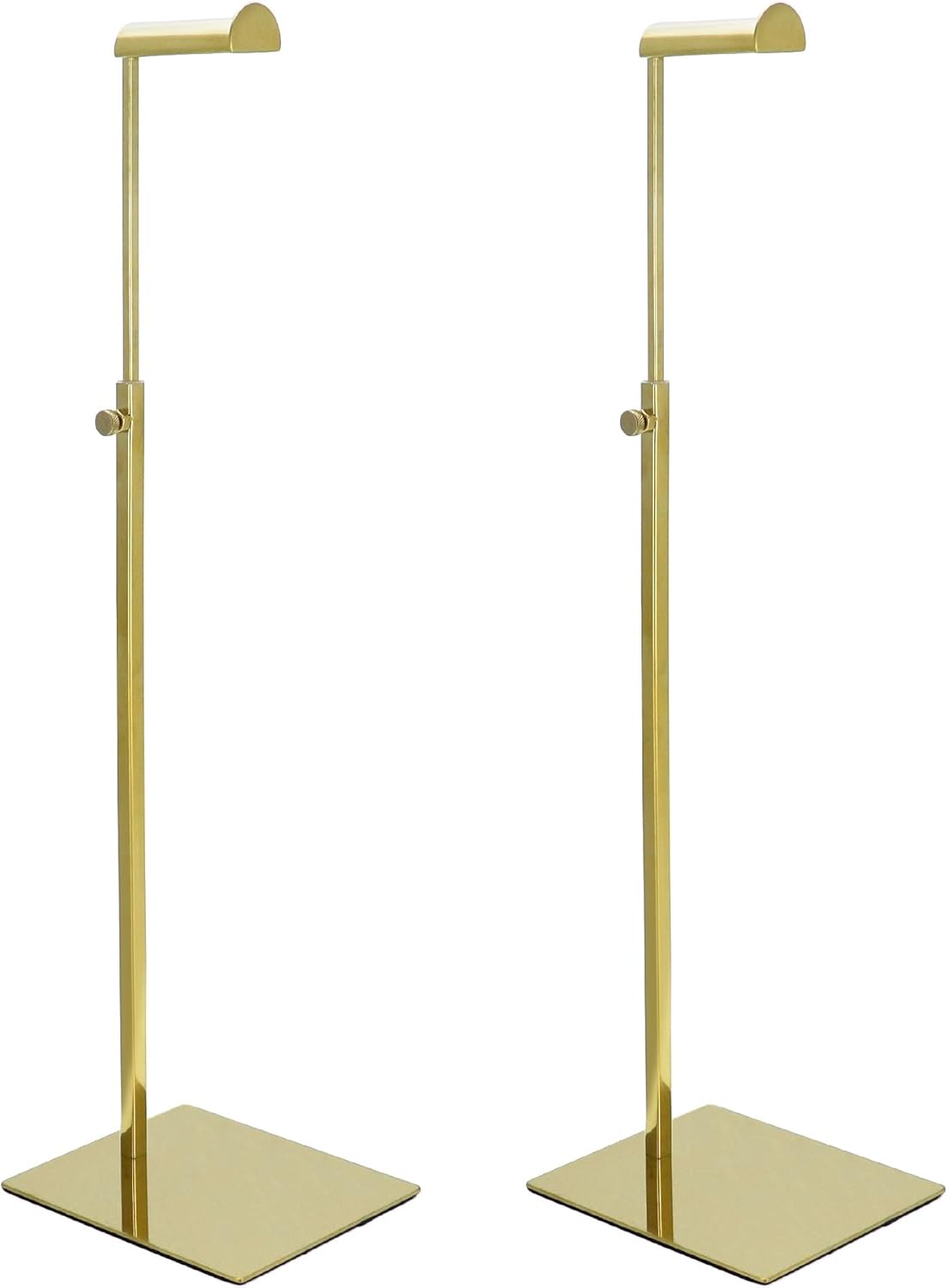 Amazon.com: QWORK Purse Display Stands, 2 Pack Polished Gold Handbag ...