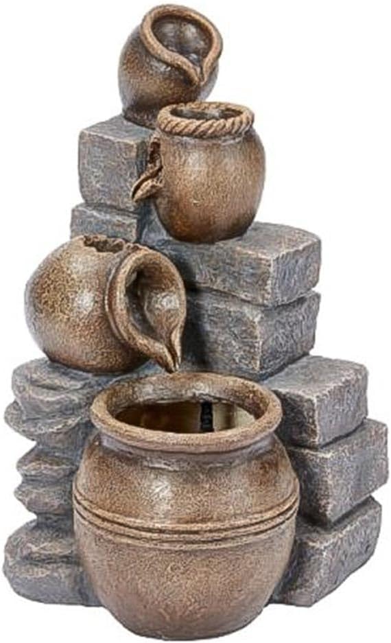 Smart Solar Water Mill Fountain : Amazon.co.uk: Garden