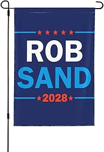 Amazon.com: Rob Sand 2026 flag Rob Sand For Iowa Governor Yard Flags ...