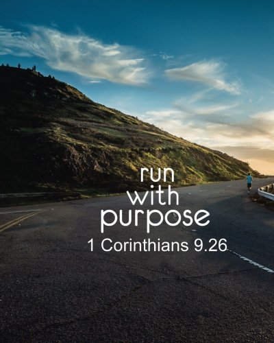 Run with Purpose: Running daily planner notebook (Running daily planner ...