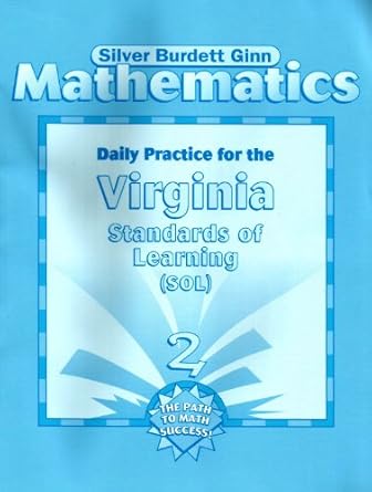 Daily Mathematics Practice for the Virginia Standars of Learning (Sol ...