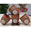 Buy CLOTIX Ceramic Kulhad Set Cups Handmade Kullad Tea Set | Kulhad ...
