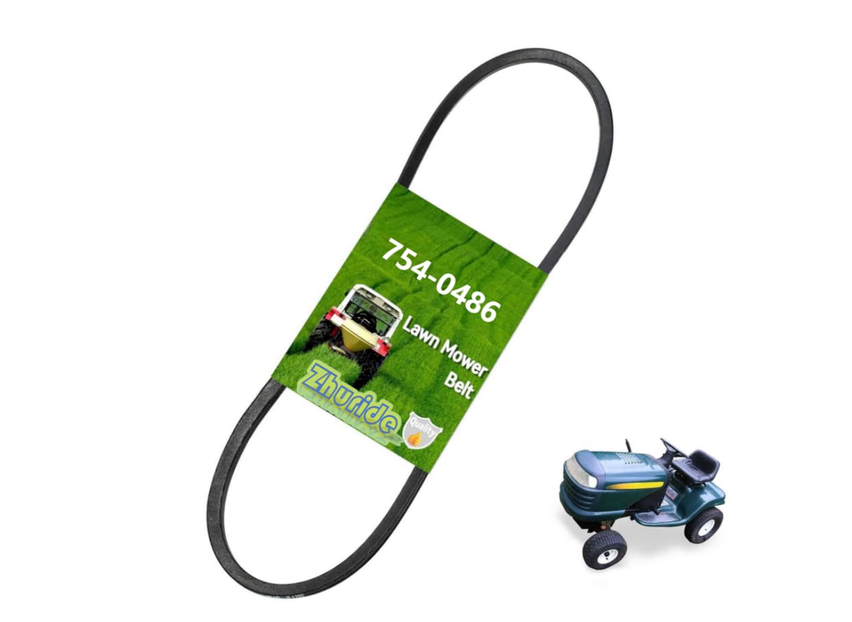 Amazon.com: Zhuried 754-0486 Lawn Mower Drive Belt/Deck Belt/ 5/8"x67" Compatible for MTD 754 ...