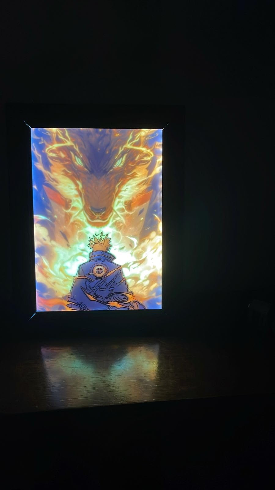 Nuvue Store Acrylic Narut o Wall Mount - Six Paths Sage Mode - Light ...