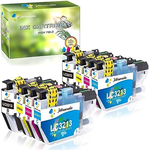 Jettruemedia 8-Pack LC3213 LC3211 Ink Cartridges Replacement for ...