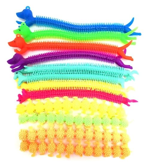 Buy BMARLF Fidgets for Girls Monkey Noodle Fidget Toy Textured Monkey ...