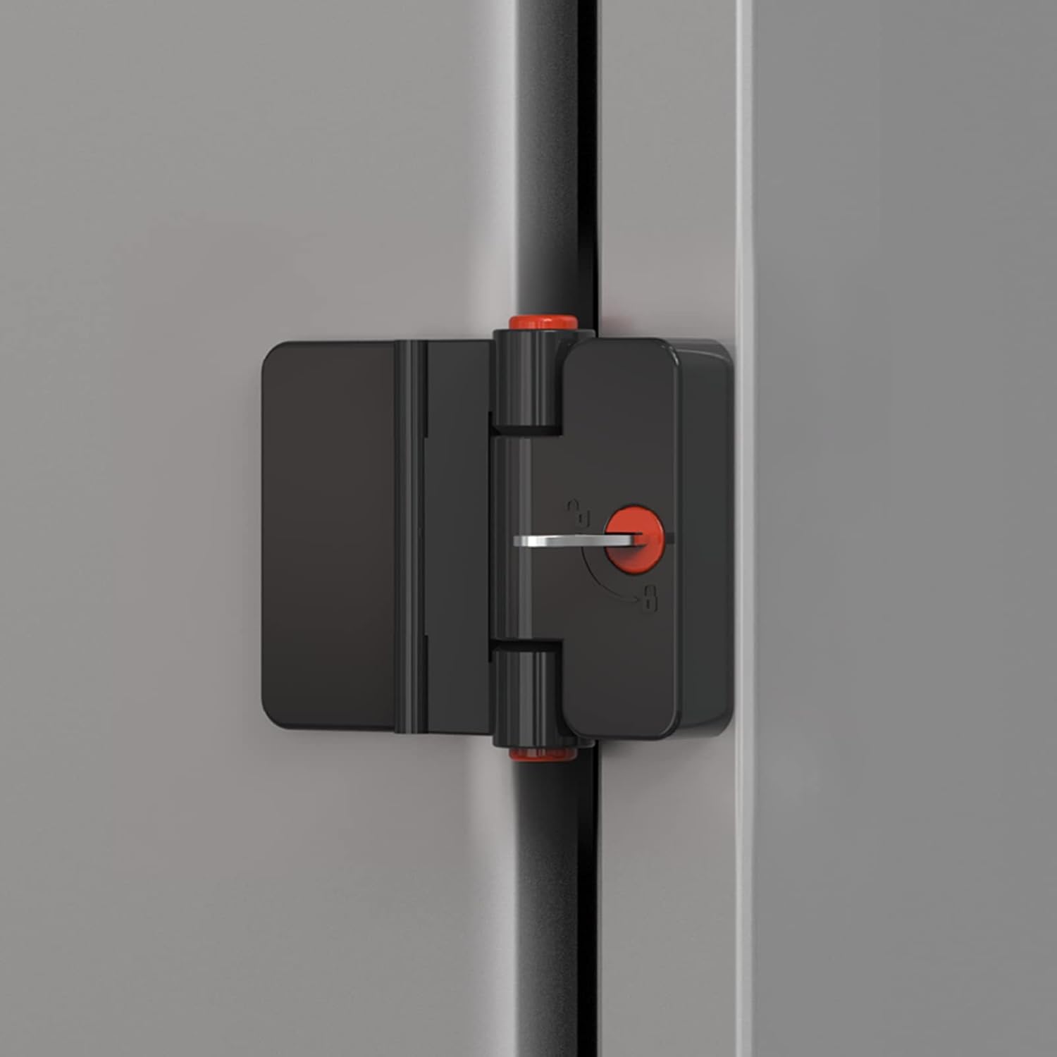 Amazon.com: Refrigerator Door Locks Double Button Adhesive Fridge Lock ...