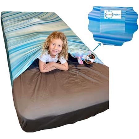 Amazon.com: Special Supplies Sensory Bed Sheet for Kids Compression ...