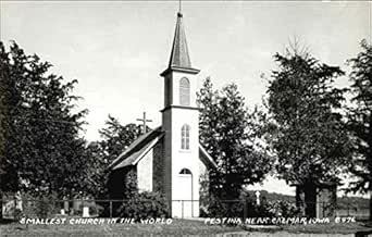 Smallest Church in the World Festina Calmar Iowa Original Real Photo ...