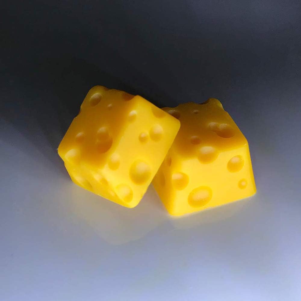 Amazon.com: Yellow Cheese Design Resin Keycaps for Cherry Mx Switch ...