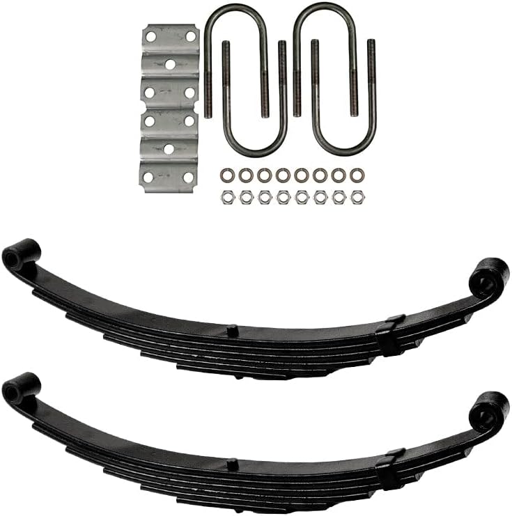 Amazon.com: The Trailer Parts Outlet - Trailer 6 Leaf Double Eye Spring ...