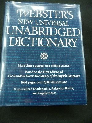 Websters New Universal Unabridged Dictionary: 9781566191470: Amazon.com ...