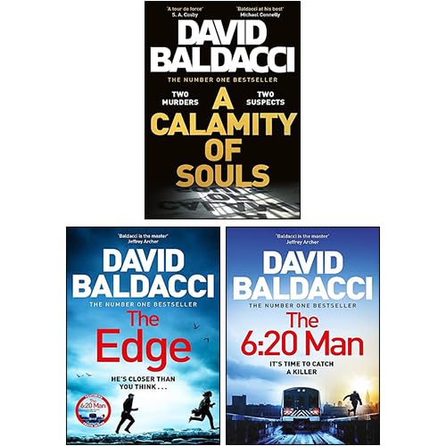 David Baldacci 3 Books Collection Set (A Calamity of Souls, The Edge ...