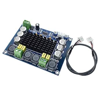 Amazon.com: Audio Amplifier TPA3116D2 Dual Channel Digital Power Board XH-M543, DC12-26V 2x120W ...