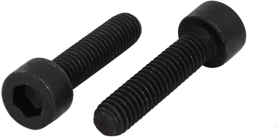 Amazon.com: uxcell 8.8 Grade M6x25mm Full Threaded Hex Socket Drive ...