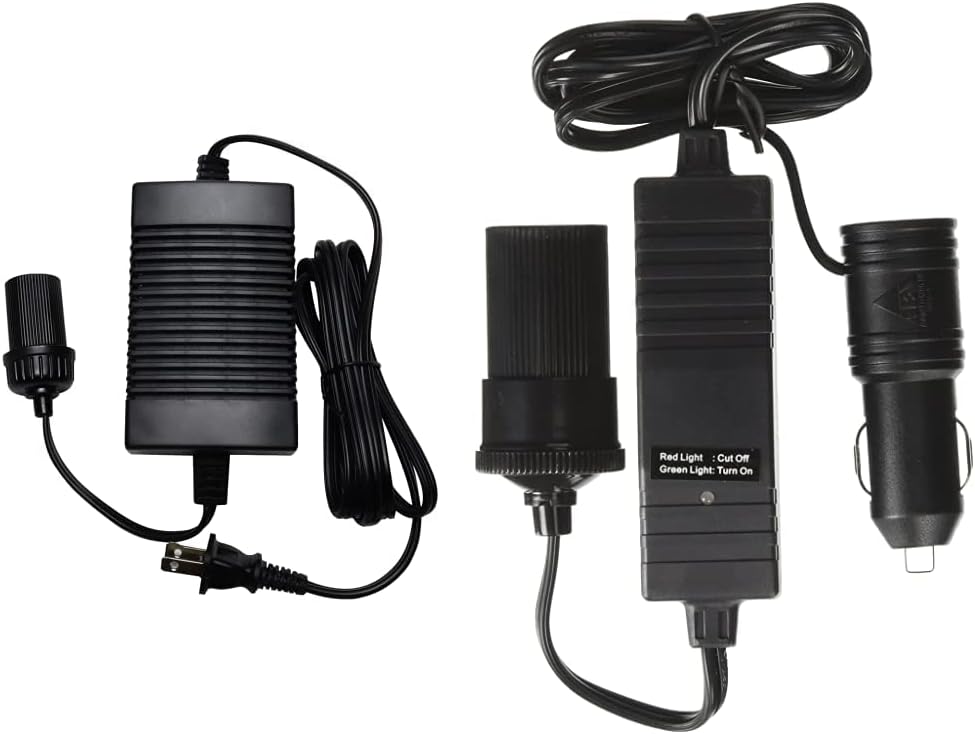 Amazon.com: Koolatron 110V AC to 12V DC Power Adapter Bundle for ...