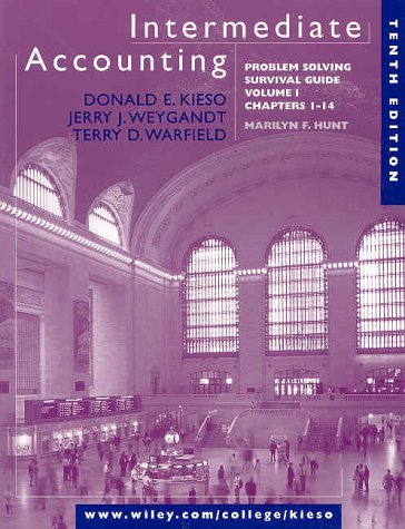 Amazon.com: Intermediate Accounting, Volume 1, Chapters 1-14, Problem ...