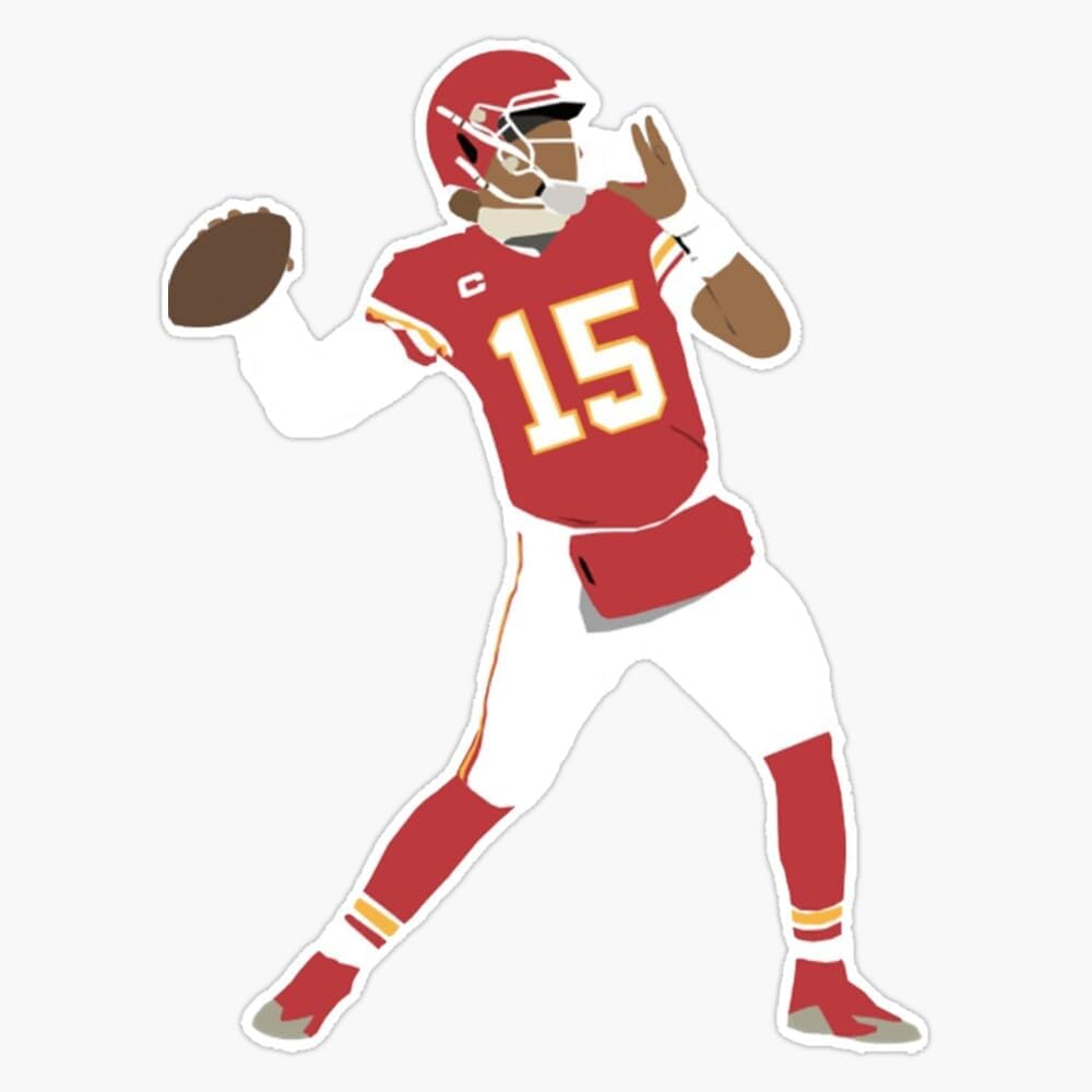 Amazon.com - LAD Studio Patrick Mahomes Window Bumper Sticker Decal 5""