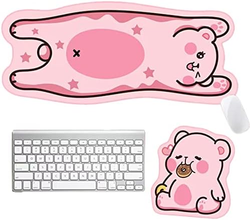 Amazon.com: 2-in-1 Cute Large Mouse Pad Set, Kawaii Pink Anime Mouse ...